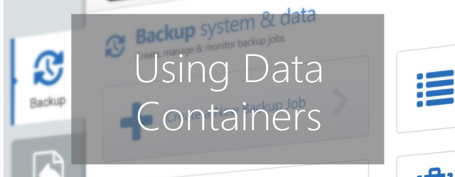Data containers | BackupAssist