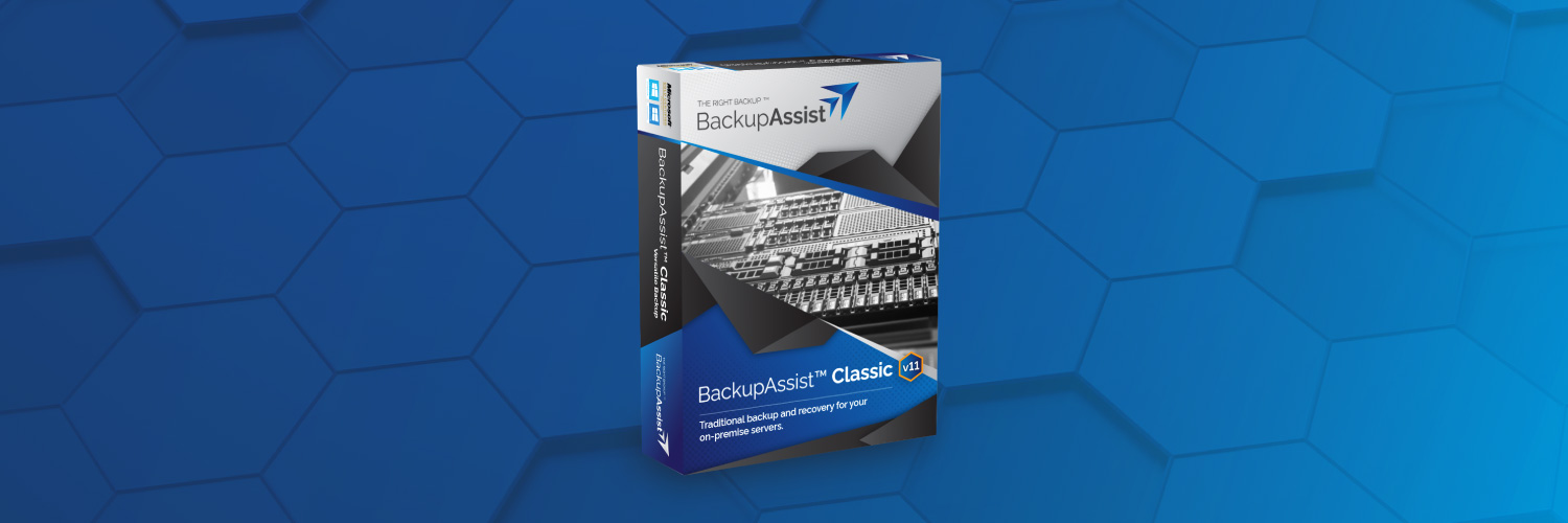 BackupAssist Classic v11 - a sustained focus on cyber-resilience for SMEs