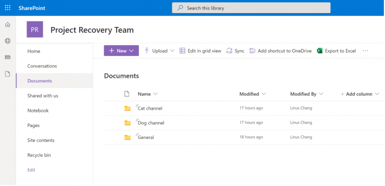 Where are files in Microsoft Teams stored, and how do you back them up ...
