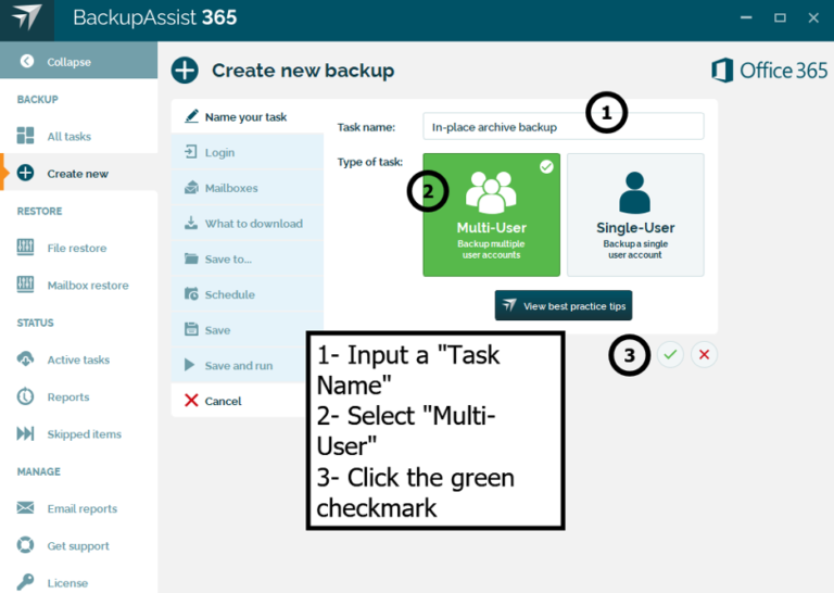 What are in-place archives in Office 365 and how do I back them up ...